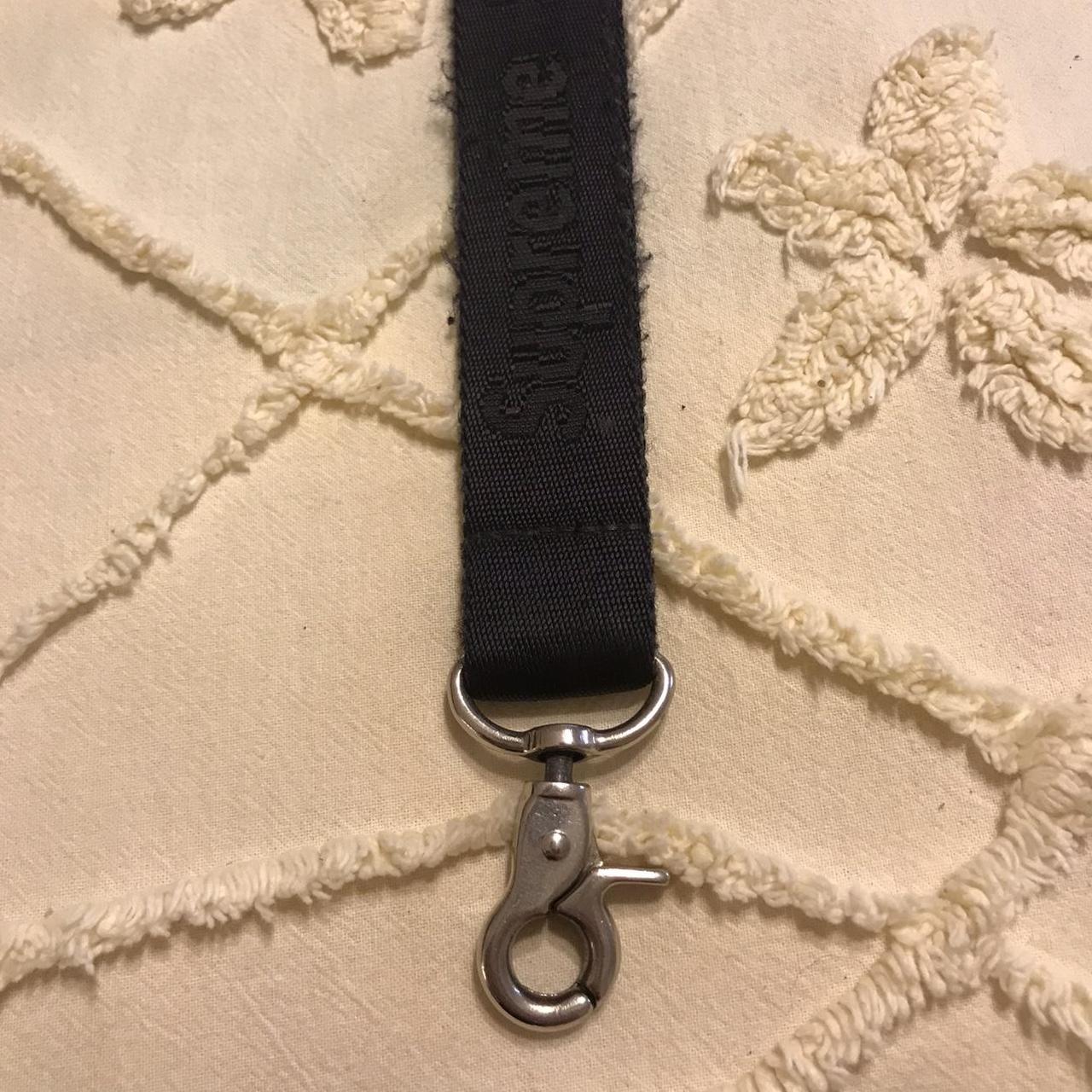 Supreme Lanyard (Black) 100% Authentic Bought on... - Depop