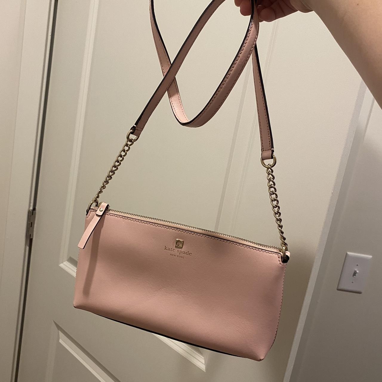 Pink Kate Spade New York crossbody bag - Depop