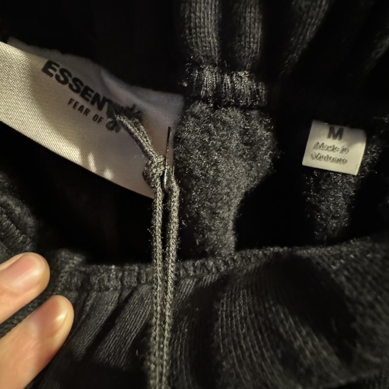 Essential shorts black medium - Depop