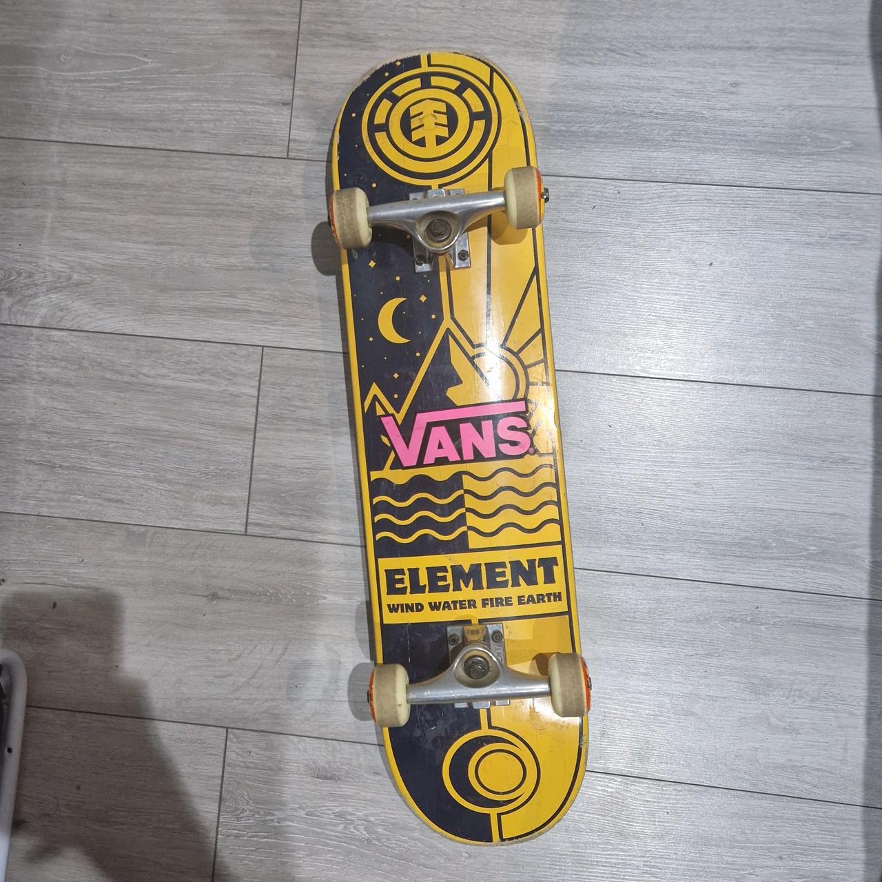 Customised Element Skateboard 8" Lovely Element... | Depop