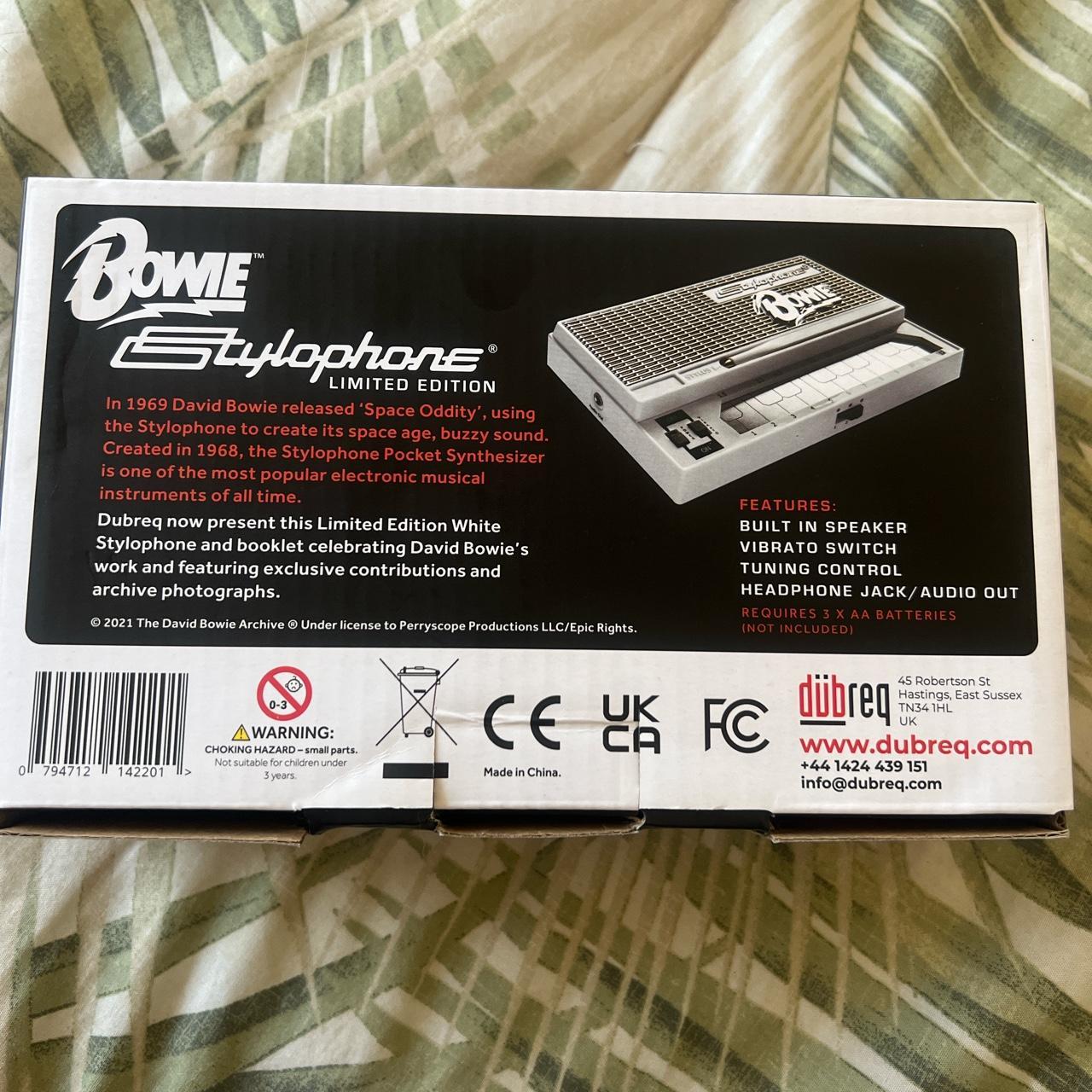 Limited Edition Bowie Stylophone In box with... - Depop