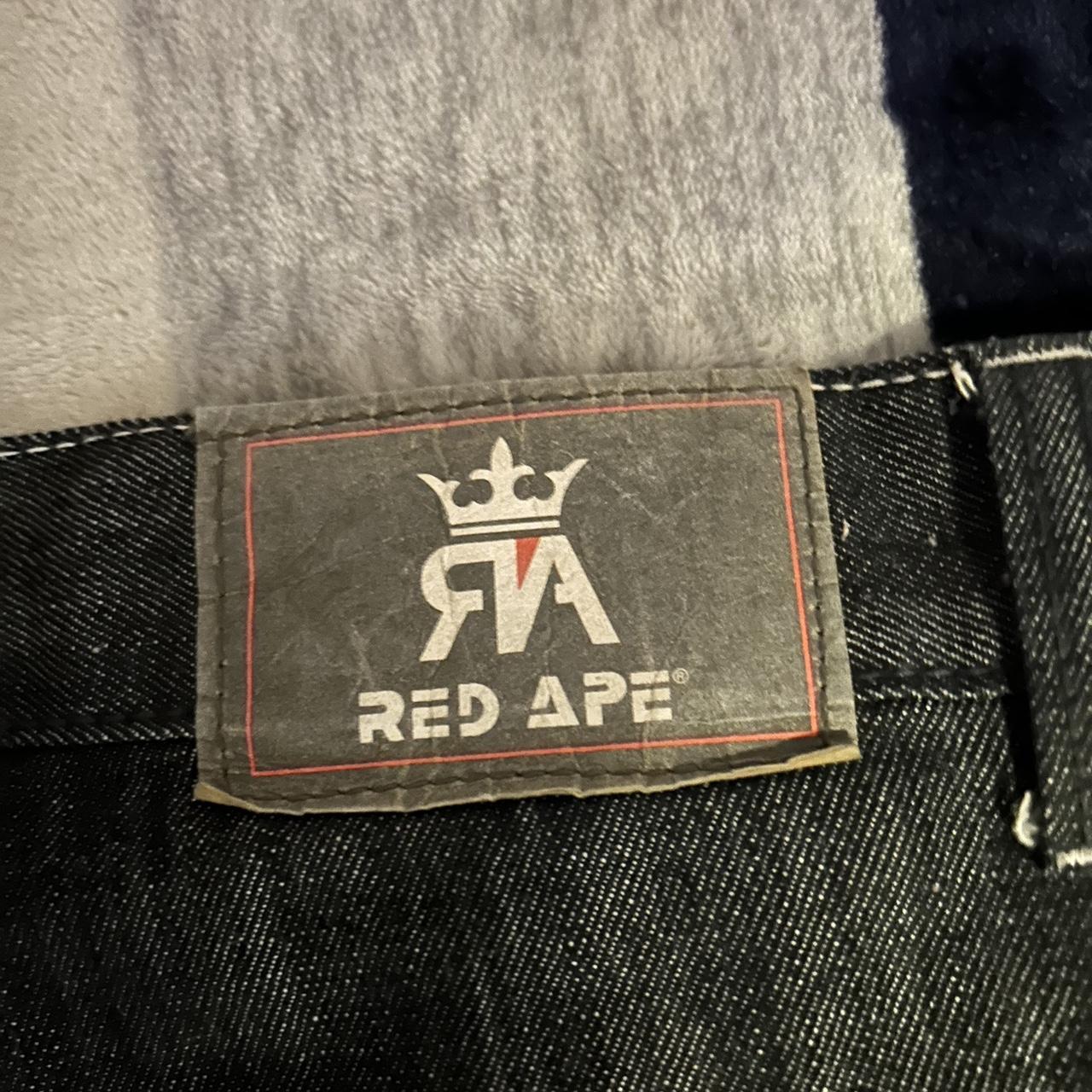 Insane super baggy red ape... - Depop