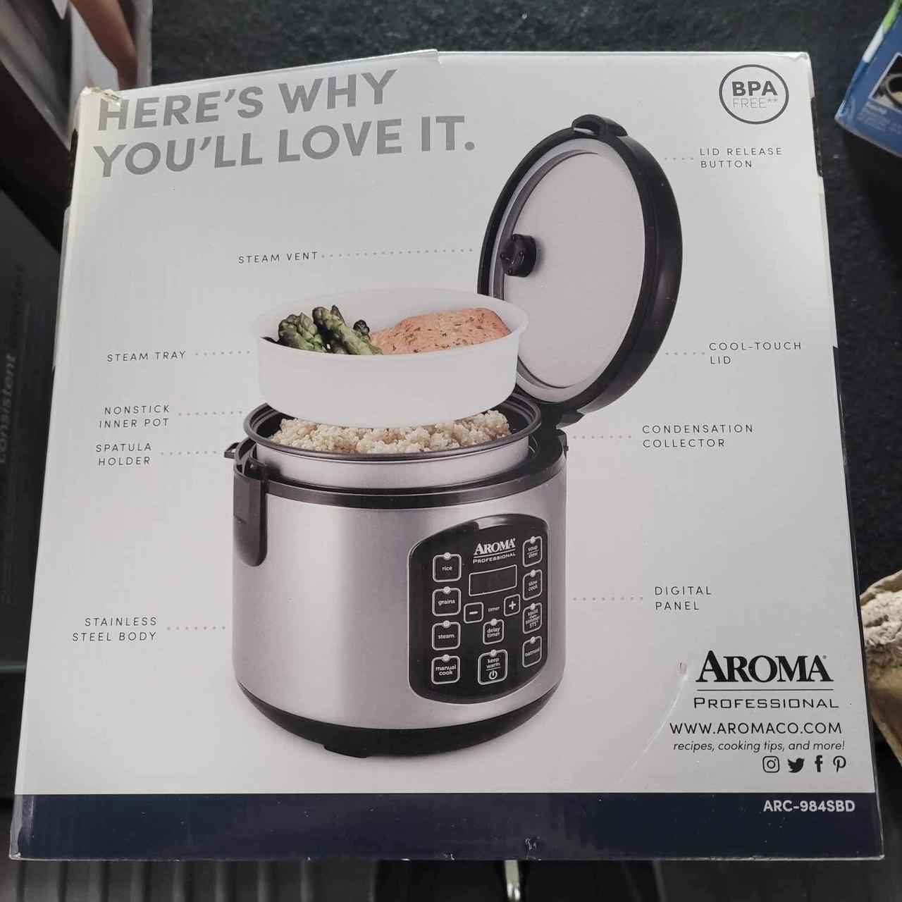 Aroma professional rice & grain multi cooker Brand new - Depop