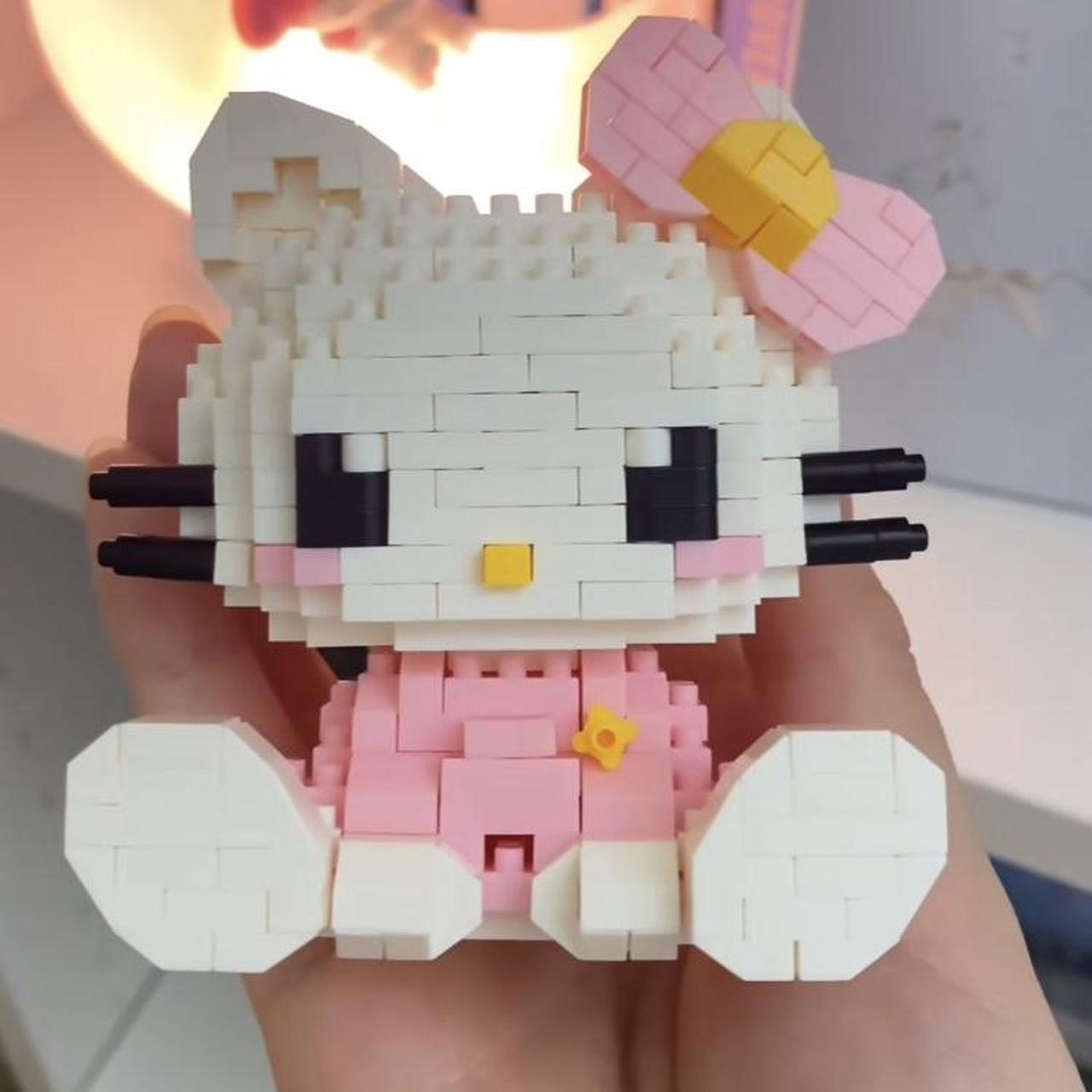 Hello kitty lego set Stickers with each order 🤗 - Depop