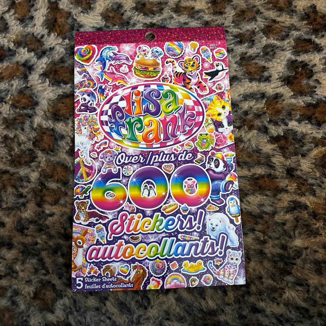 Lisa frank sticker book | Depop