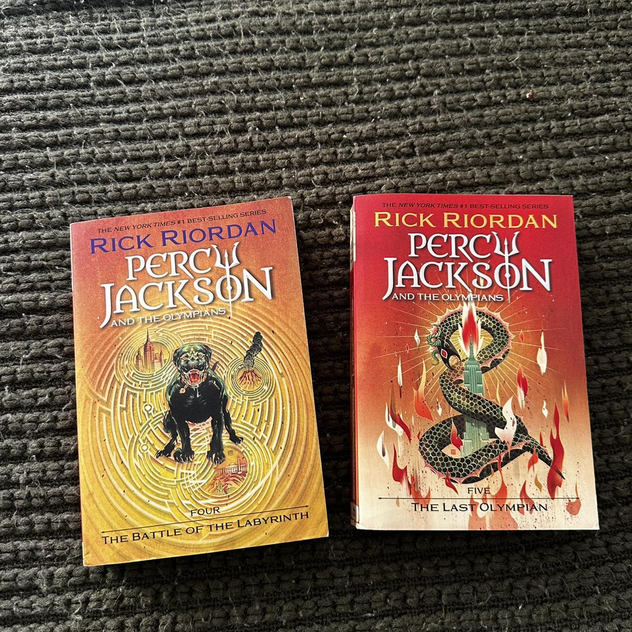Percy Jackson books 4 and 5. Both for $10 | Depop