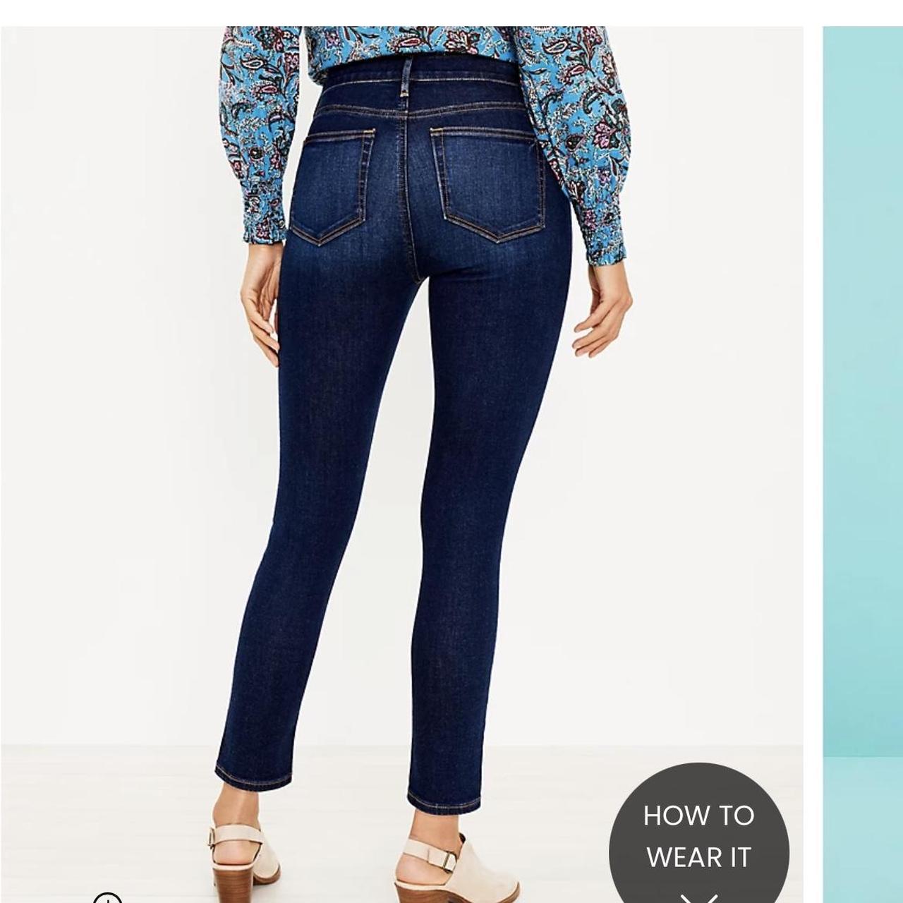 Loft Denim Jeans - NWOT - retails for $80 - THE FEEL... - Depop