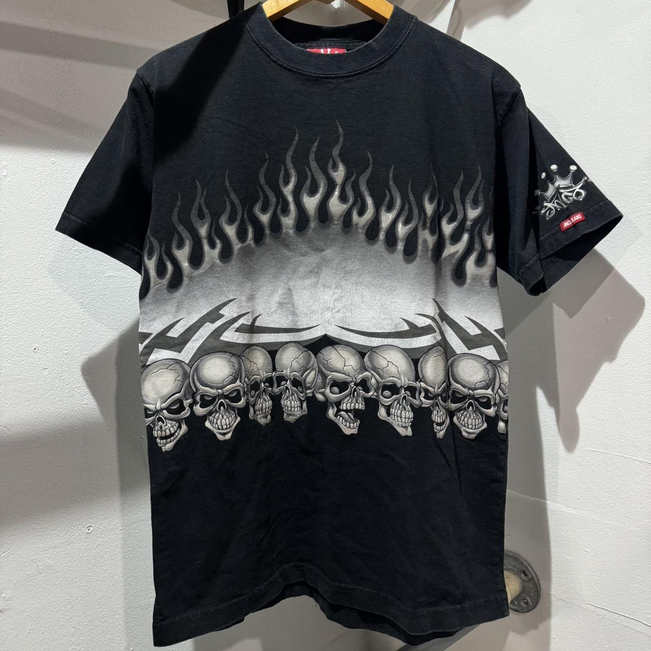 Vintage Jnco Tribal Tee Sz M No flaws - Depop