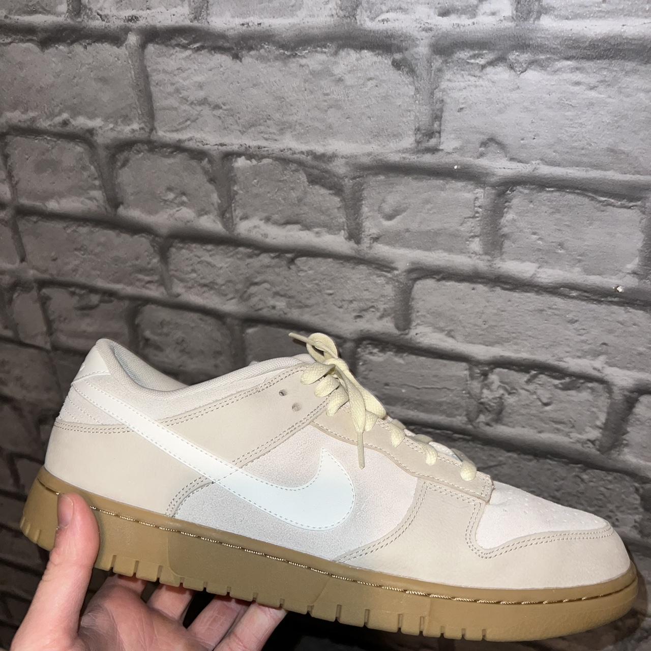 Nike dunks Korean alphabet worn once Open offers - Depop