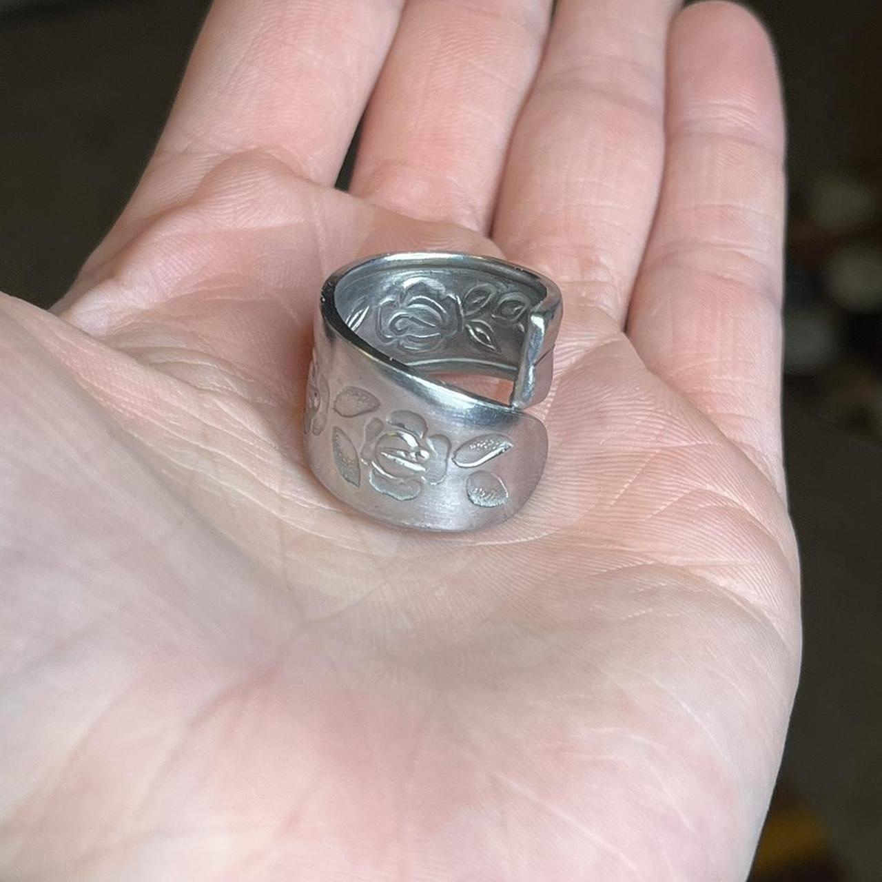 Handmade spoon ring! 🥄 Size 7 Handmade with love by... | Depop