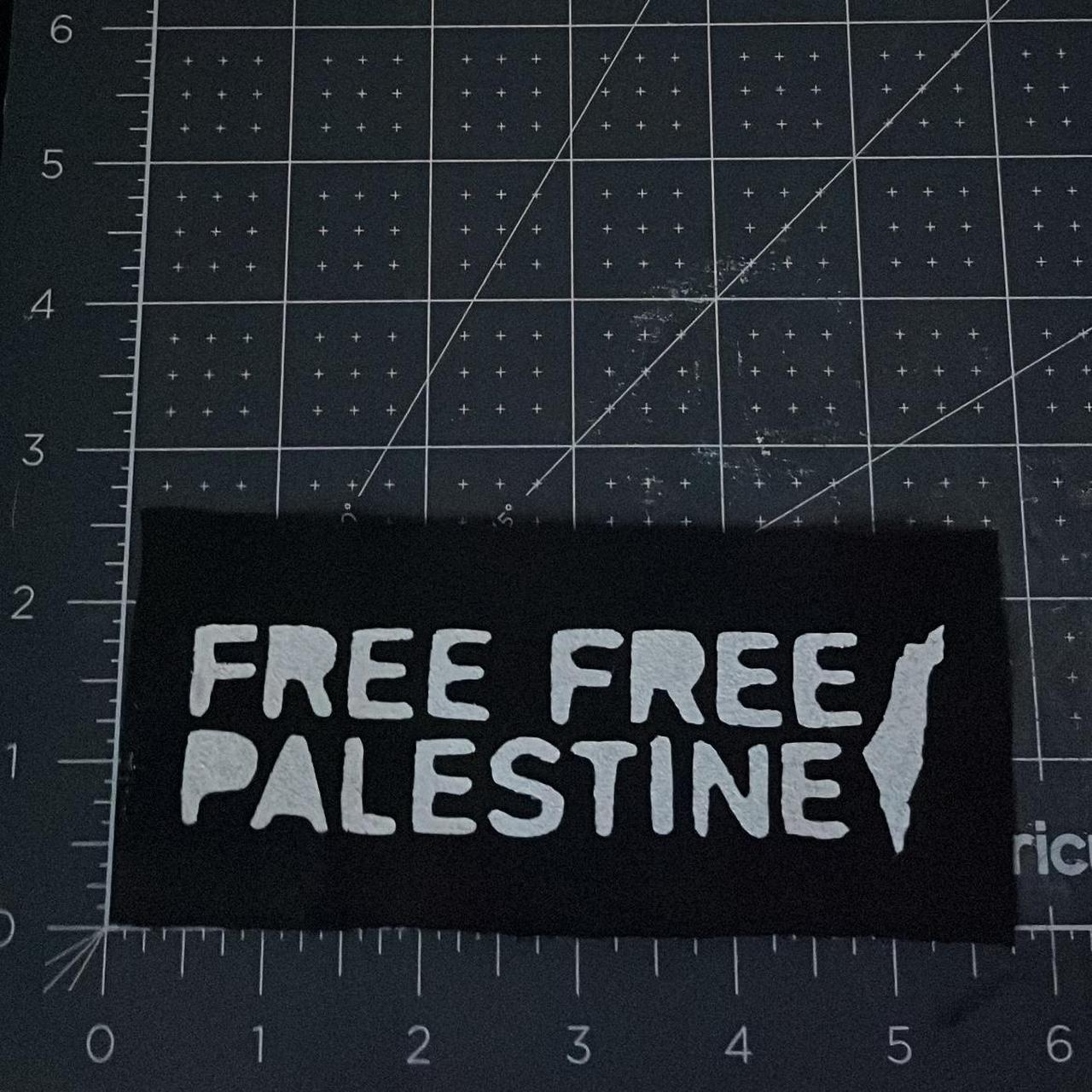Free Free Palestine Patch Handmade By Me