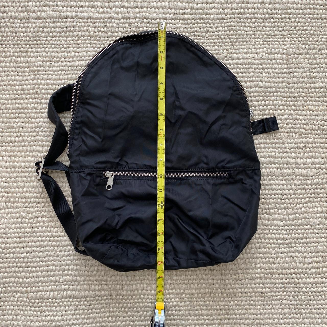 Everlane Packable Backpack Black Travel Bag Nylon... - Depop