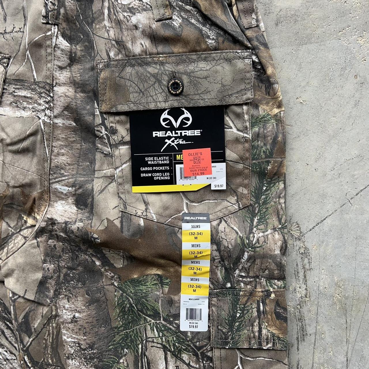 Vintage NWT Deadstock Baggy Realtree Tactical Camo... - Depop