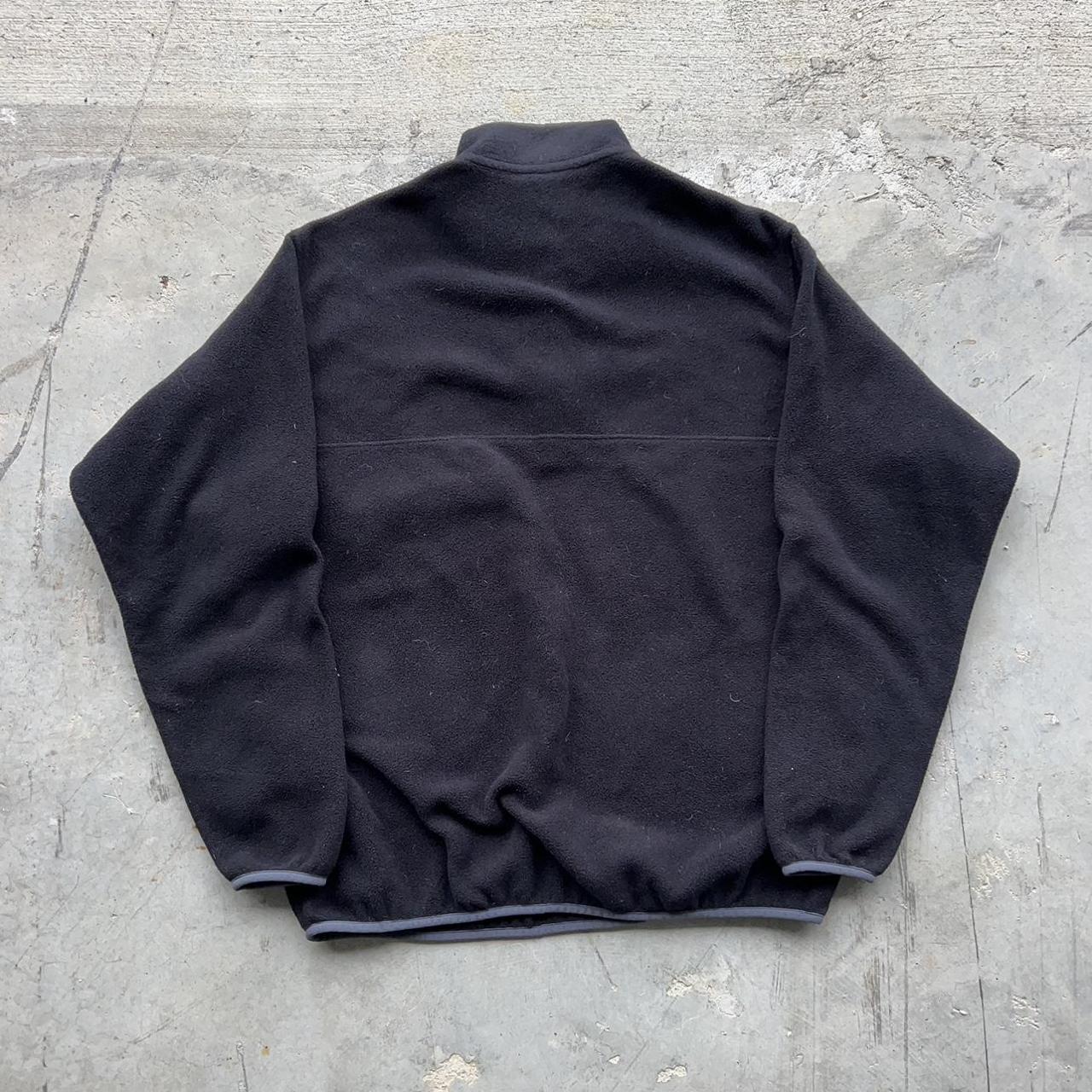Vintage Patagonia FA16 Black Synchilla Snap-T Fleece... - Depop