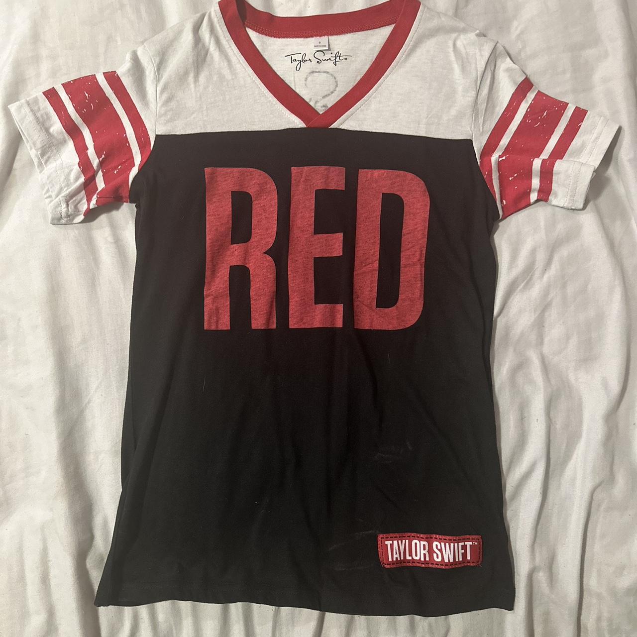 Taylor Swift Red shirt got when Taylor Nation was... - Depop