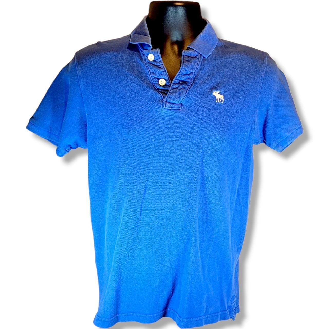 Abercrombie & Fitch Blue Polo-shirts | Depop
