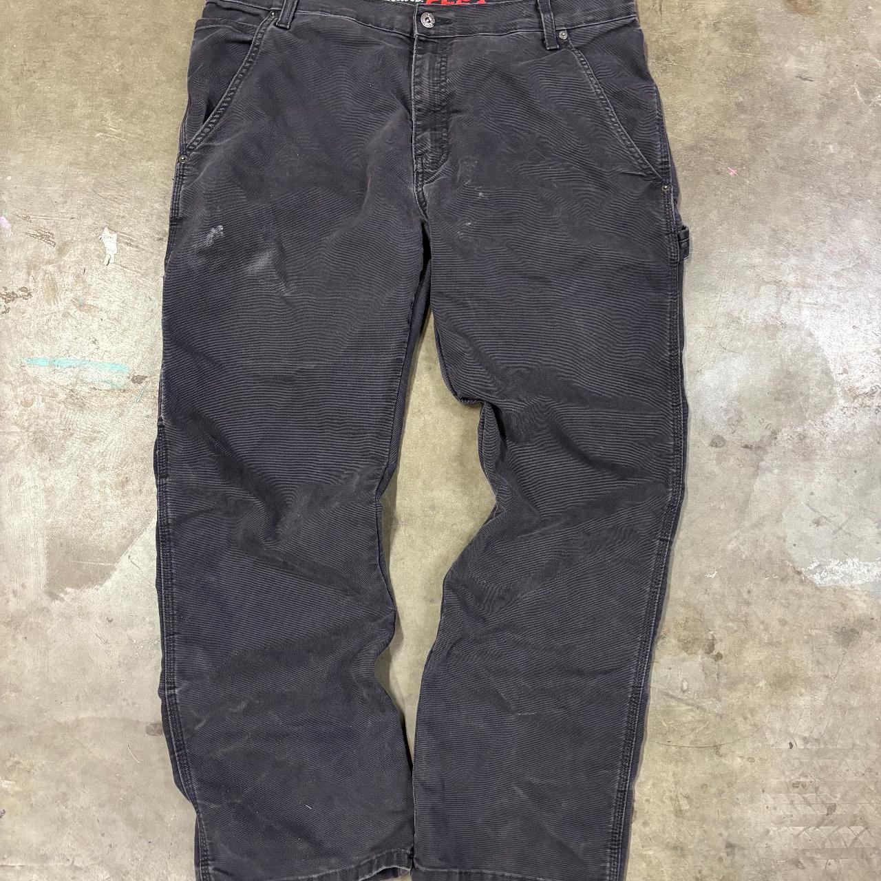Black Dickie Carpenter Pants Size: 30x36 - Depop