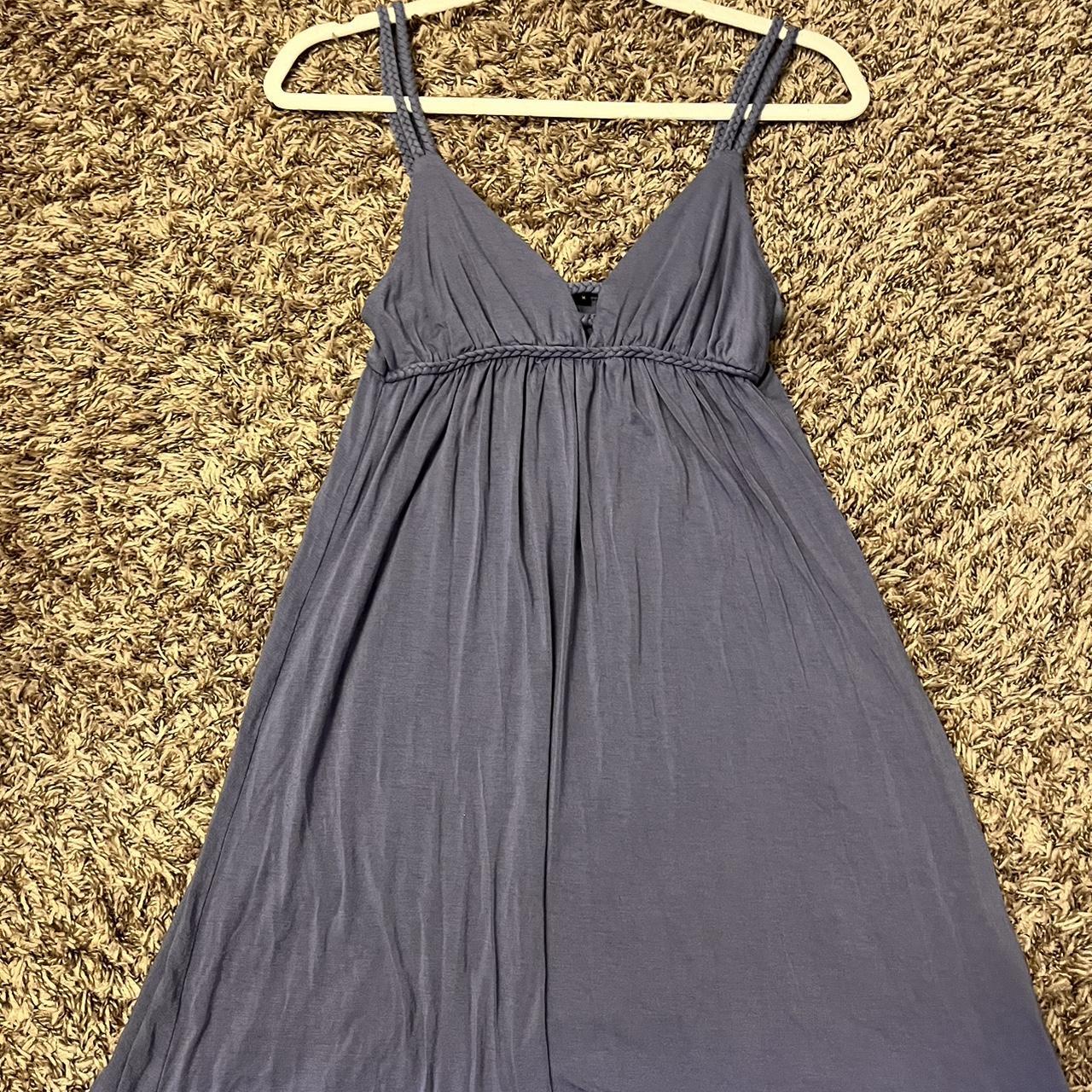 Purple sundress with super cute braid detail No... - Depop
