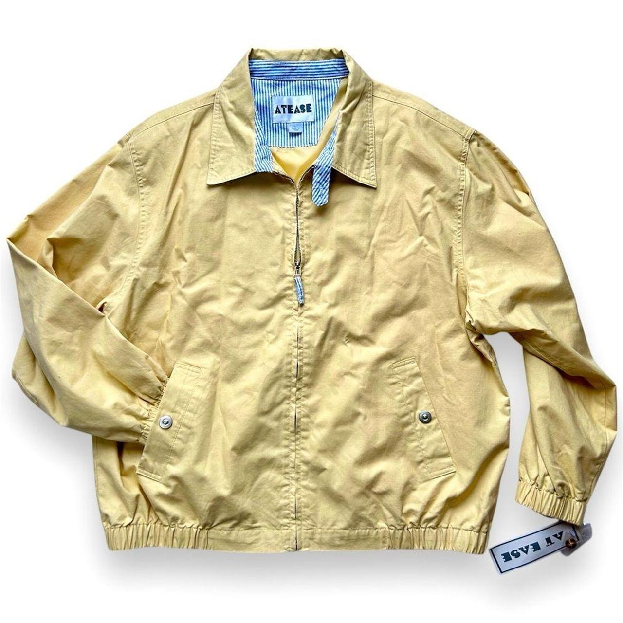 At Ease 1970s Straw Jacket size L Fully Lined... | Depop