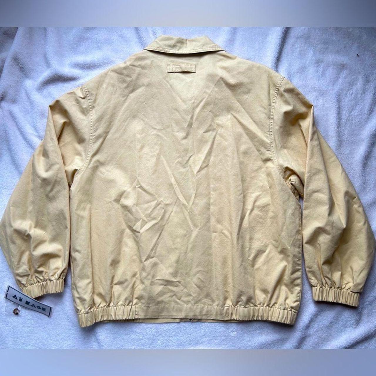 At Ease 1970s Straw Jacket size L Fully Lined... | Depop