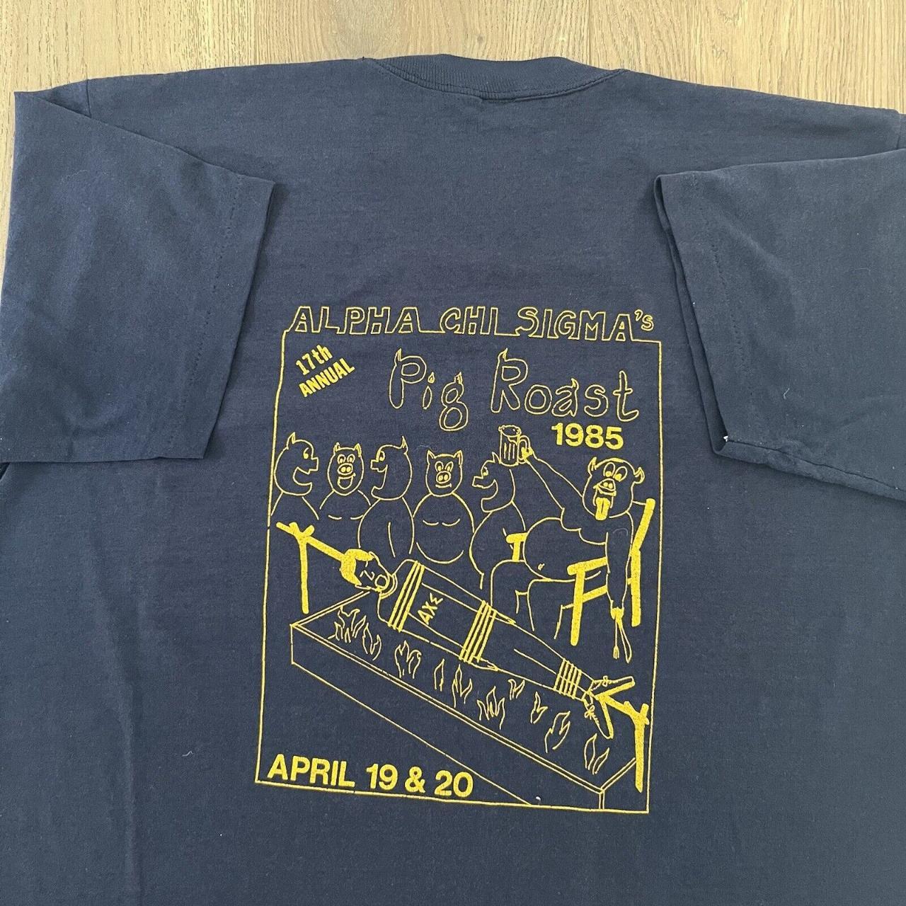 Vintage 1970s 80s Alpha Chi Sigma AXE Shirts... | Depop