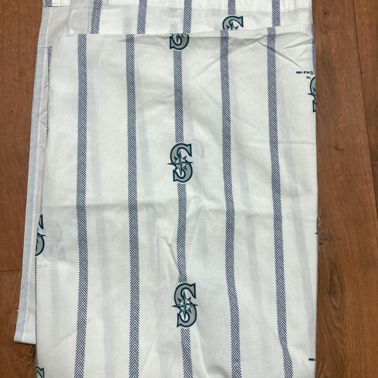 Seattle Mariners MLB Baseball Sheet Bedding TWIN... - Depop