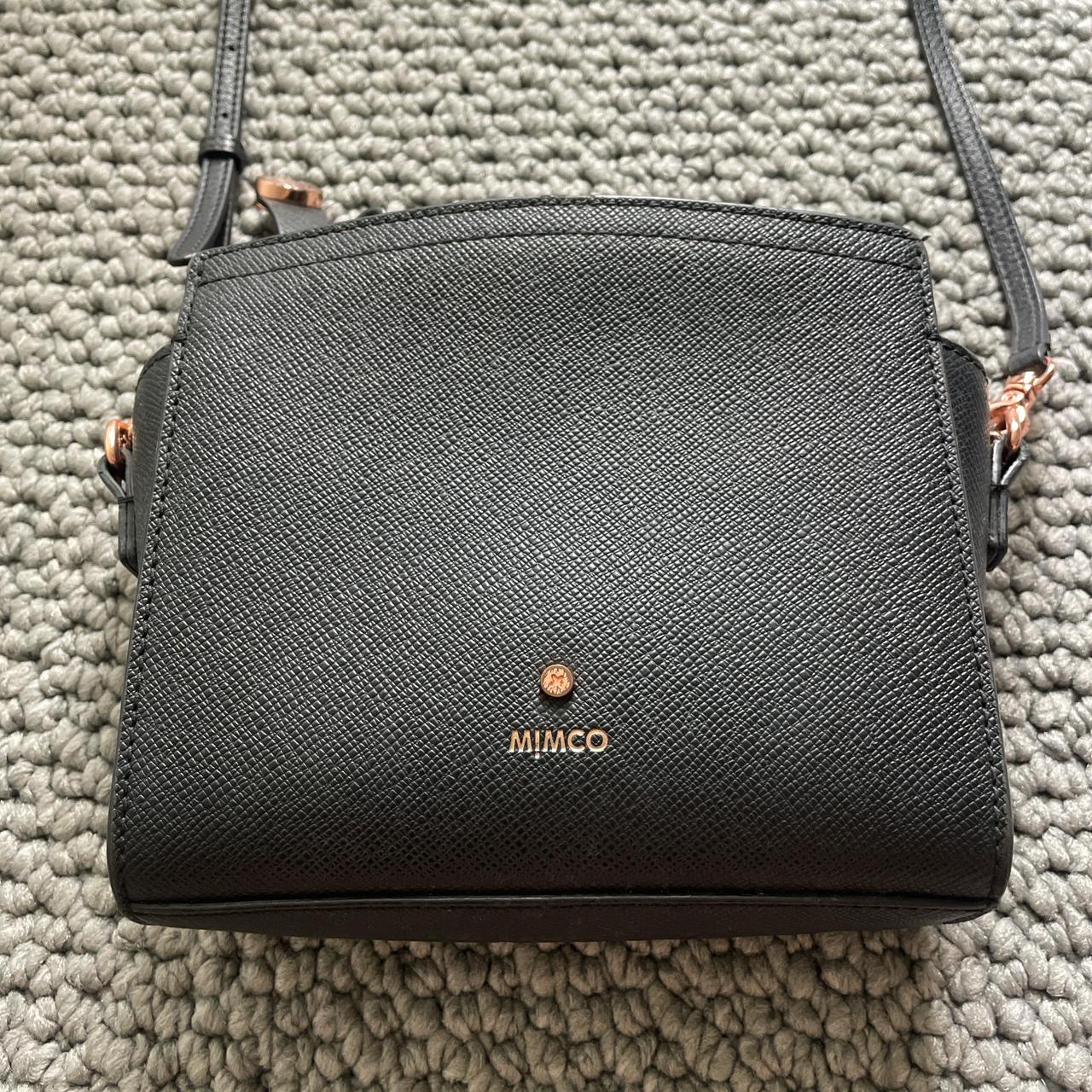 Black Mimco crossbody bag #crossbodybag Does have... - Depop