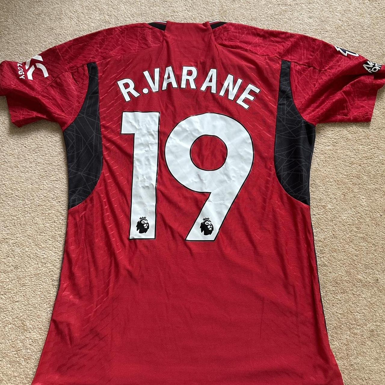 🧾Manchester United 23/24 kit authentic 🧾R.Varane... - Depop
