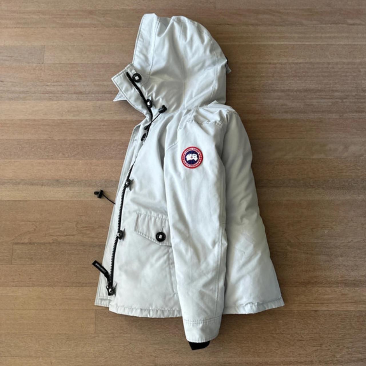 Canada Goose Coat White Women's Jacket Size: S As... - Depop