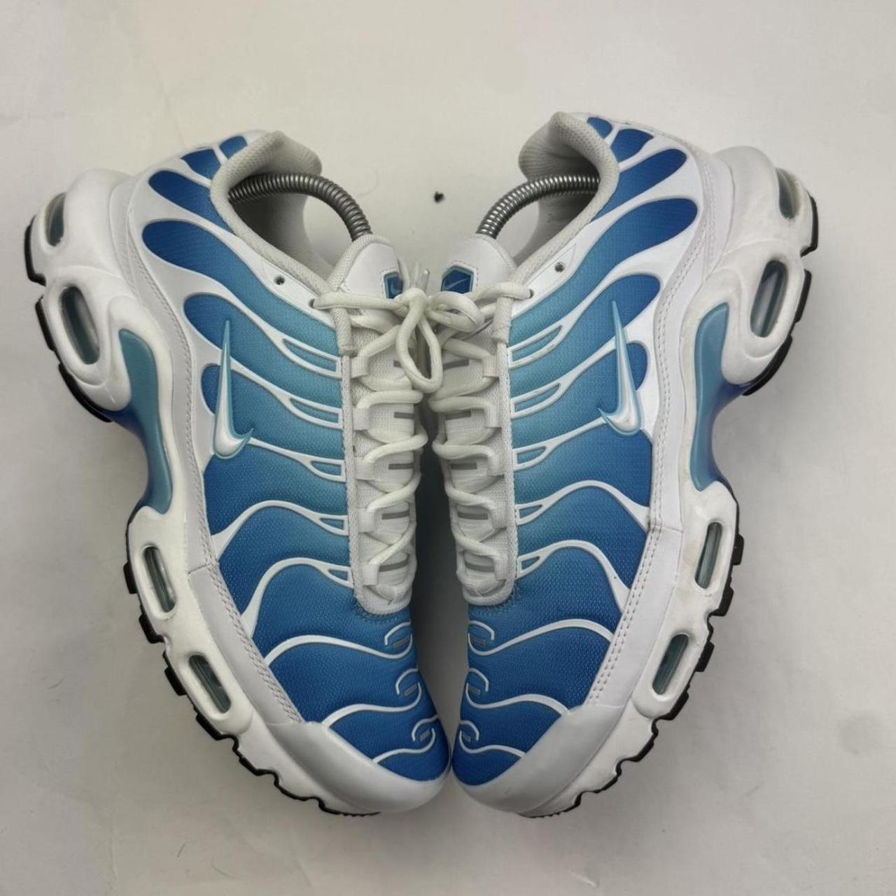 Nike Air Max TN in bold blue and white colourway... | Depop