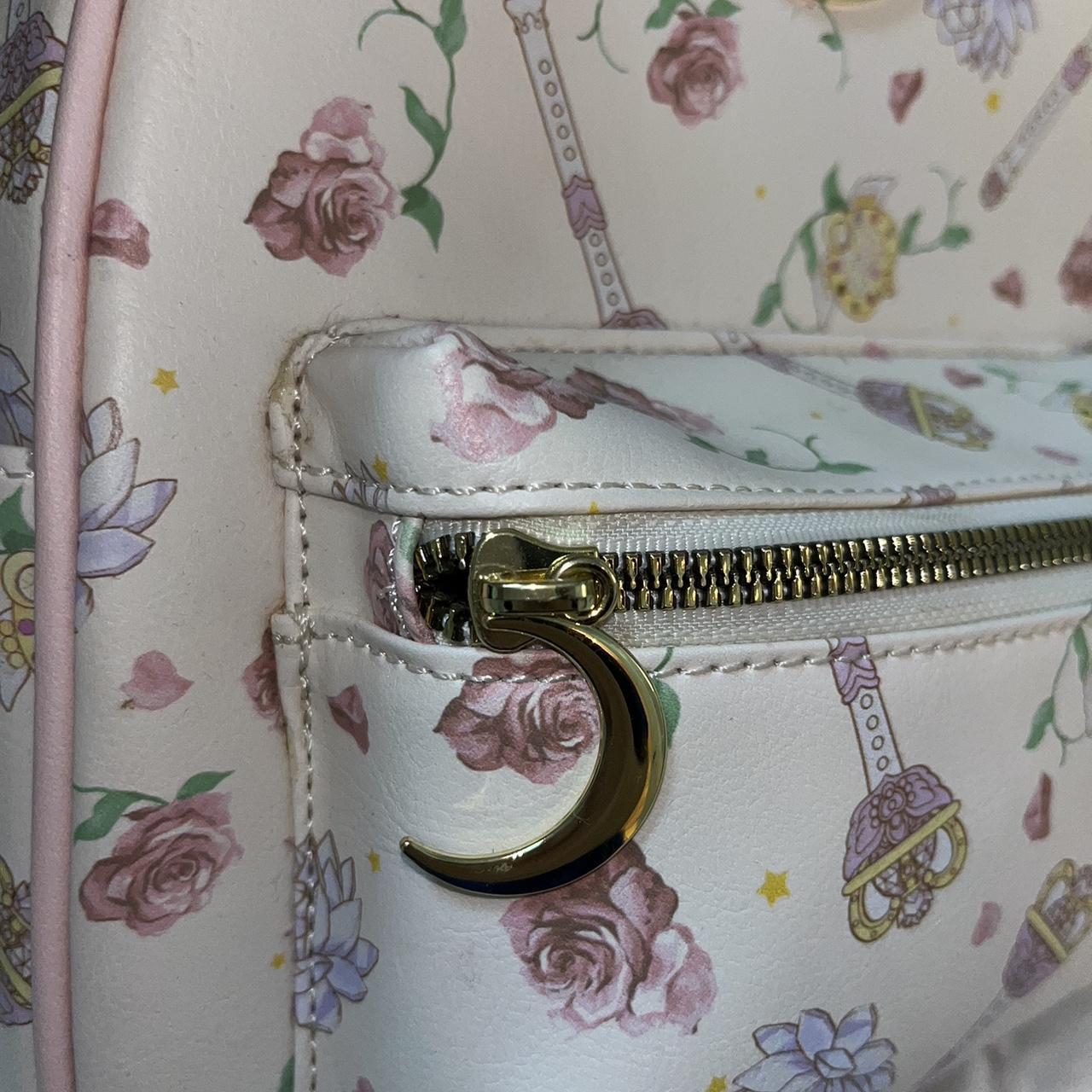 sailor moon loungefly backpack new only used 2-3... - Depop