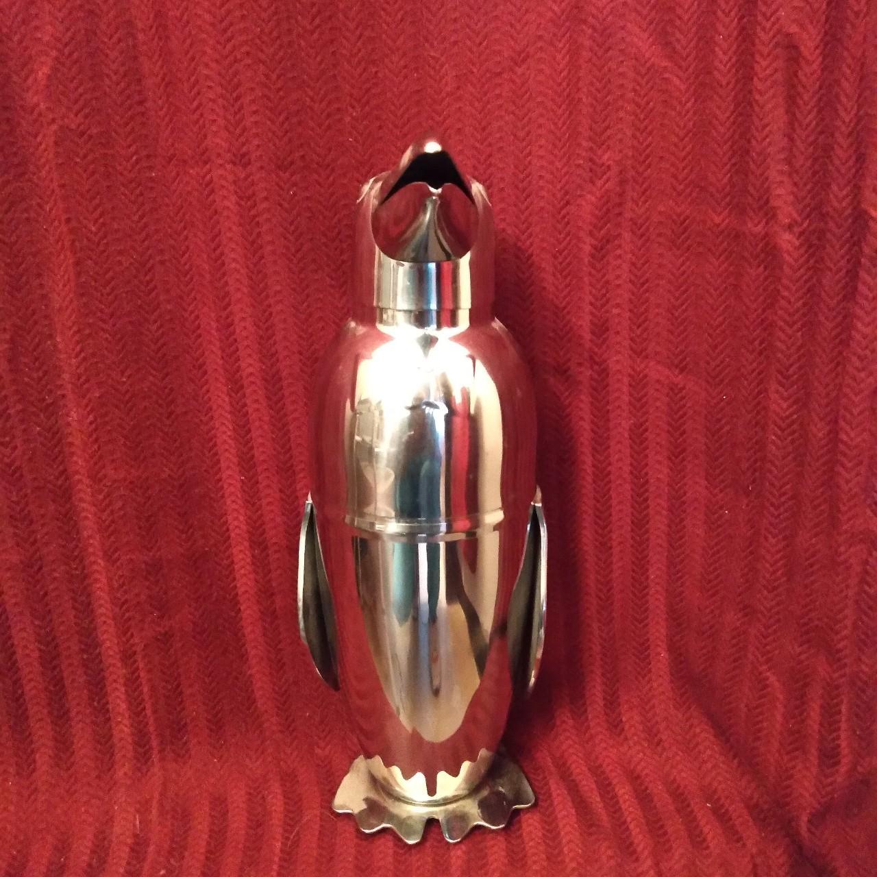 Stainless steel penguin cocktail shaker or cup. A... - Depop