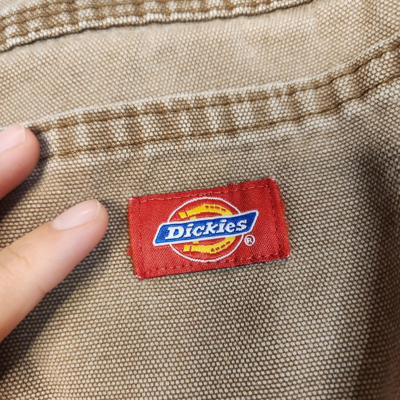 Men's Size 34" Dickies Brown Canvas Bermuda Shorts... - Depop