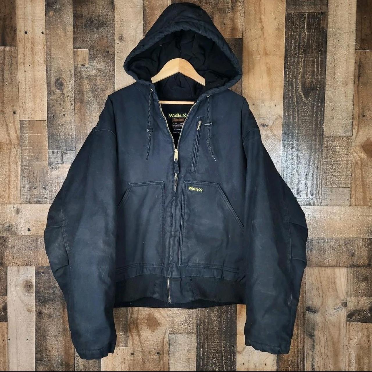 Walls Insulated Hooded Bomber Jacket Enduroflex... - Depop