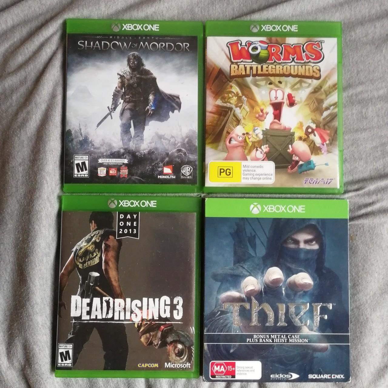 Xbox one game selection x4 games Games including... - Depop
