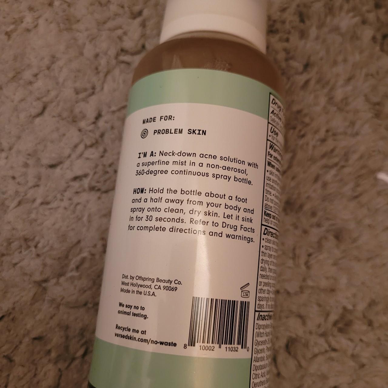 Versed; acne control body mist Brand new - Depop