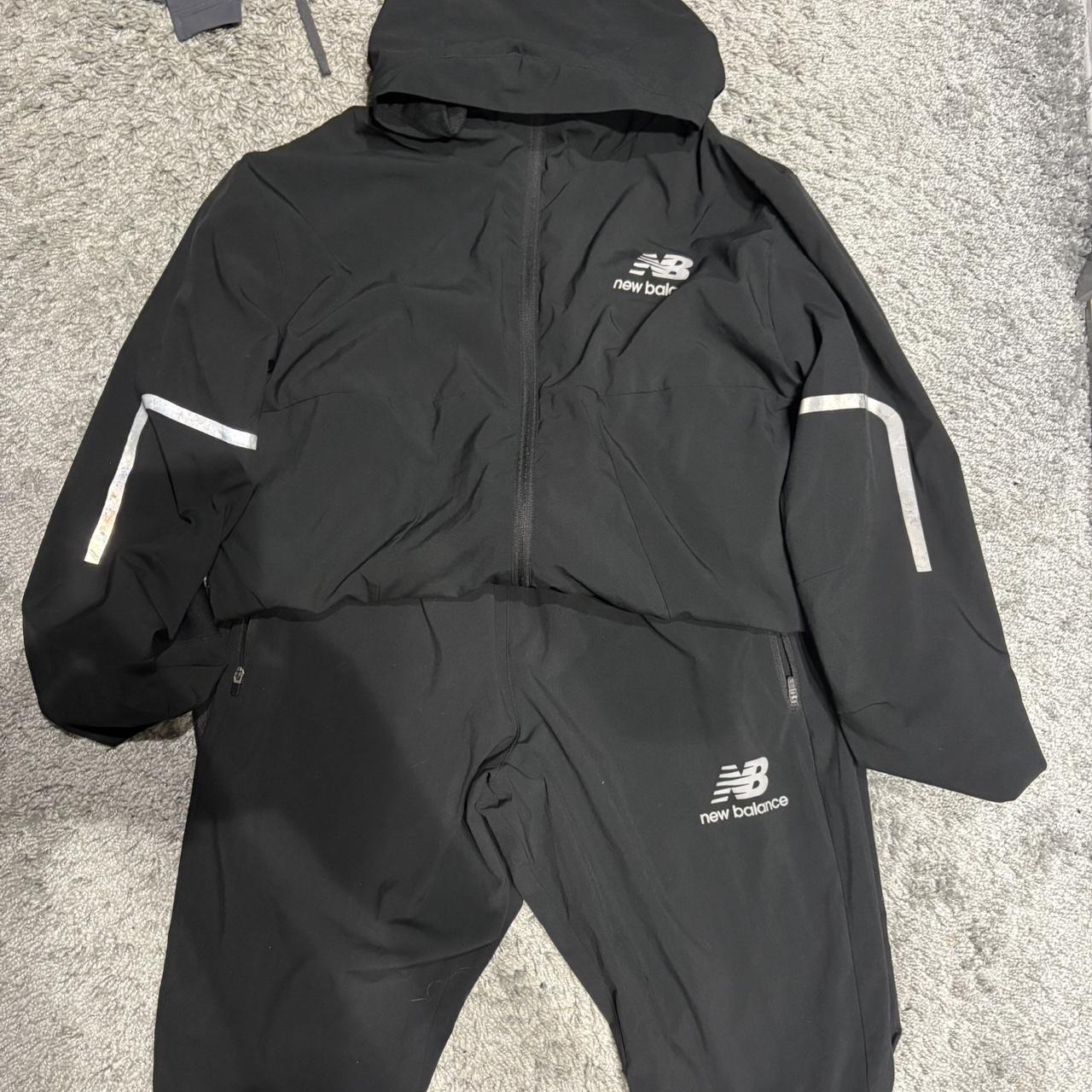 New Balance black tracksuit #tracksuit | Depop
