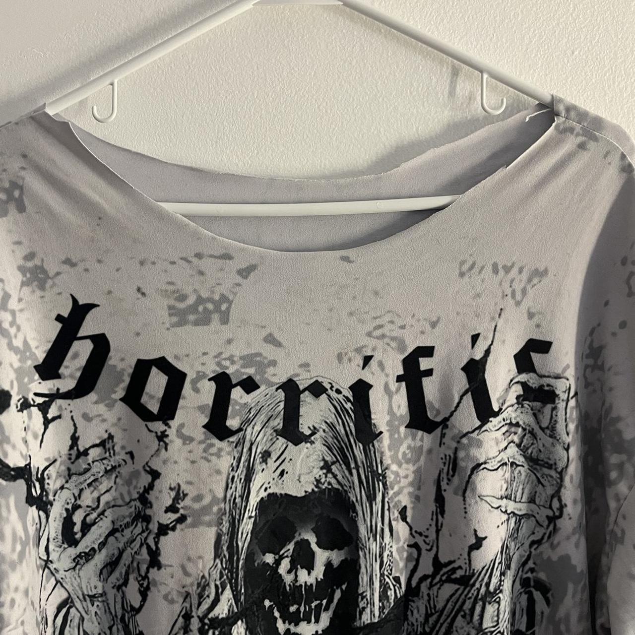 Affliction fake shirt horrific #emo #sematary #y2k... - Depop