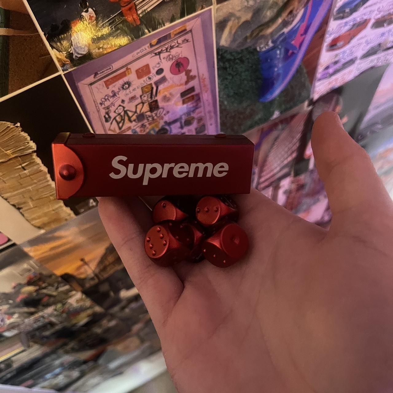 Supreme metal dice Supreme metal dice Brand... - Depop