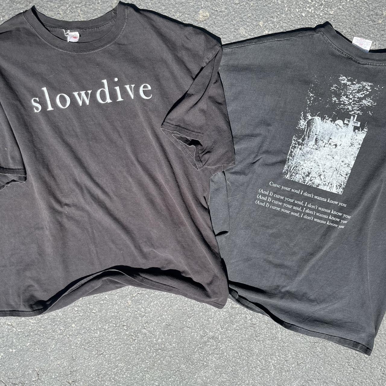 slowdive Shirts printed on old blanks I have... - Depop