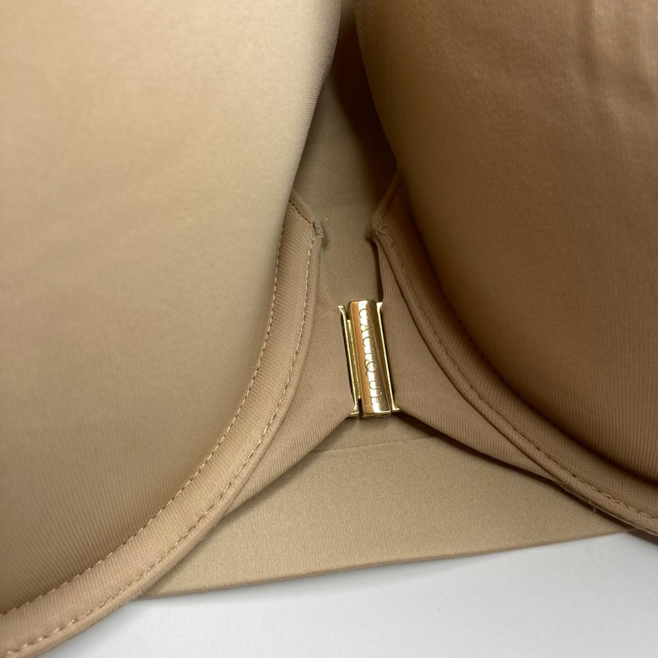 Cacique Lightly Lined Full Coverage Bra 44C Beige T... - Depop