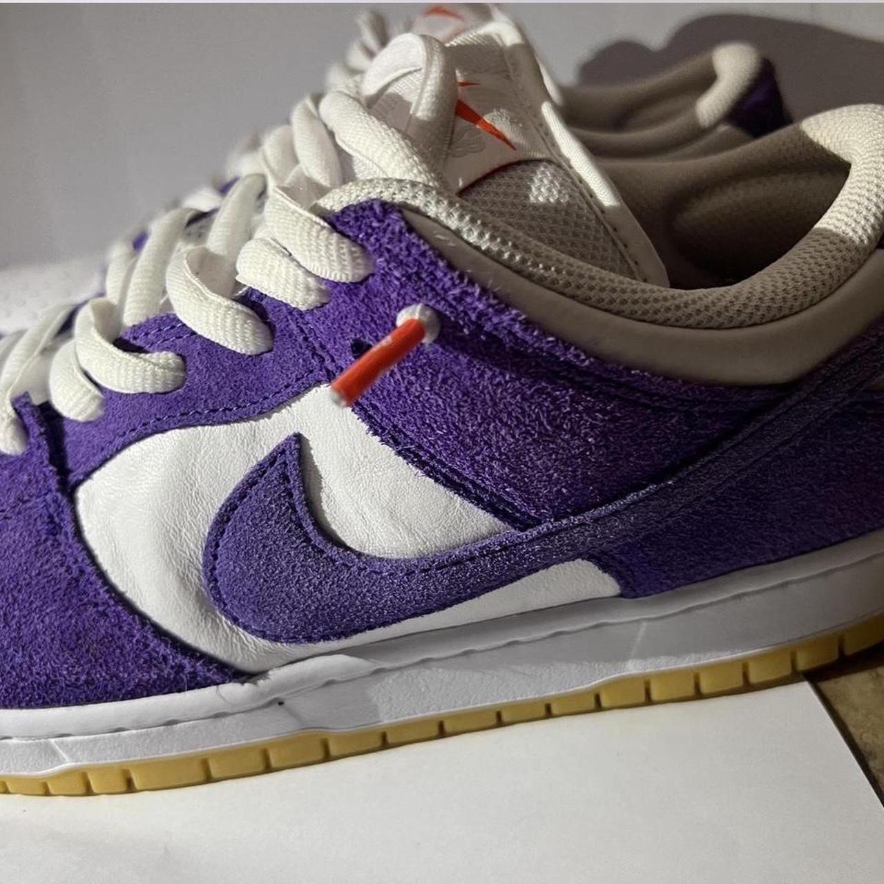 Nike sb dunks purple Great condition lightly worn... - Depop
