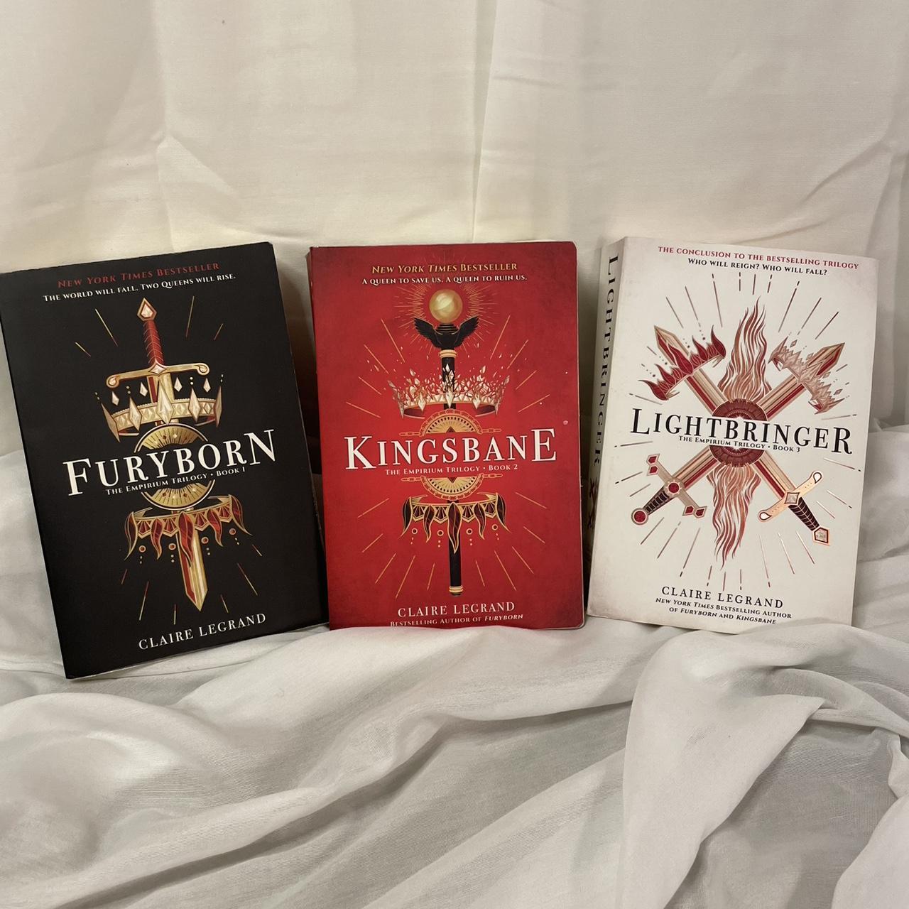 Lightbringer trilogy by Claire Legrand: Furyborn,... | Depop
