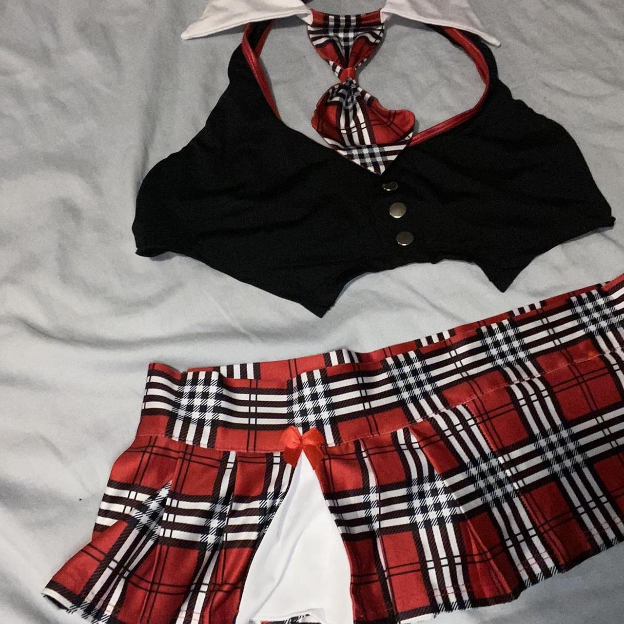 Brand New Body-Rage “school girl” lingerie set.... - Depop
