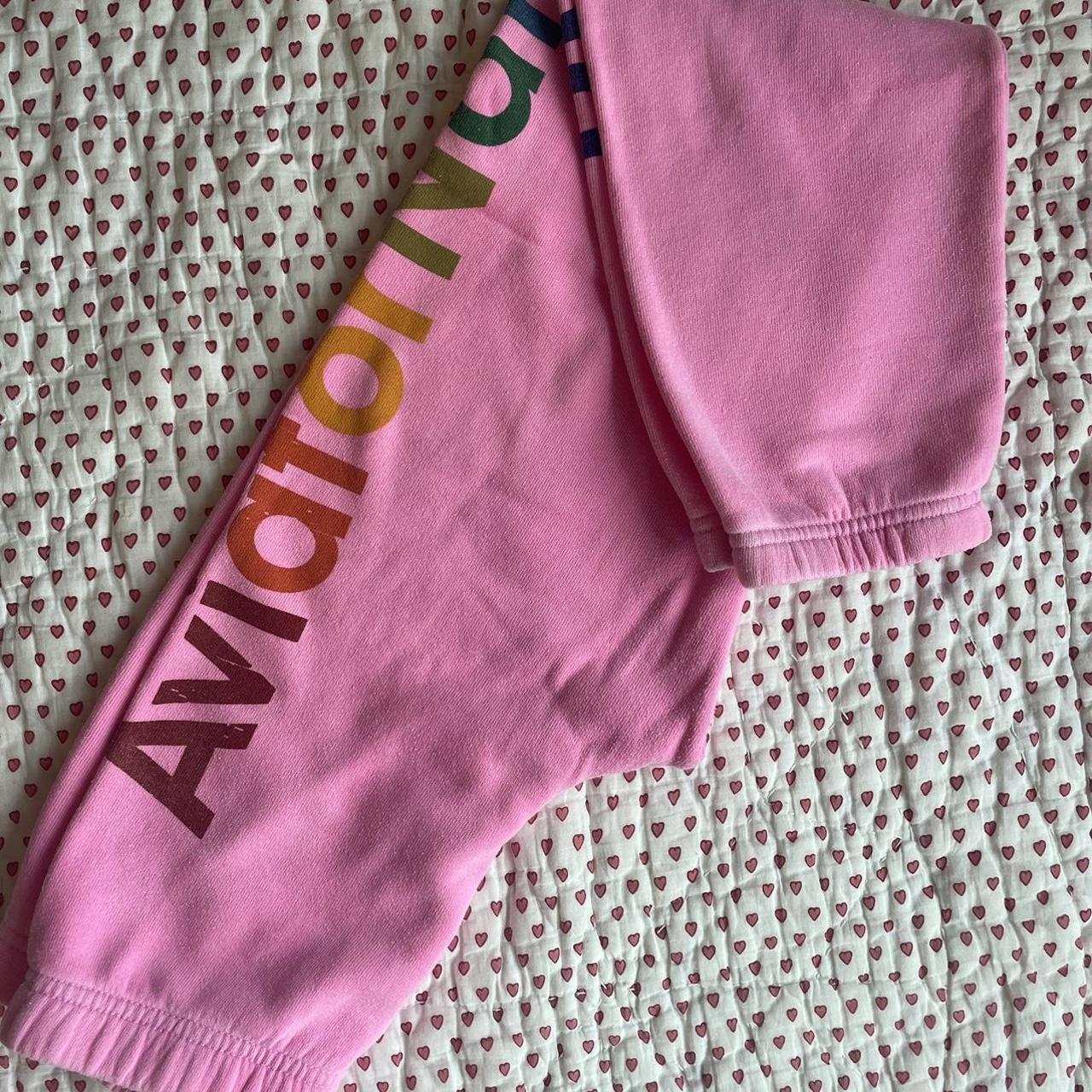 Aviator Nation Pink Joggers-tracksuits | Depop
