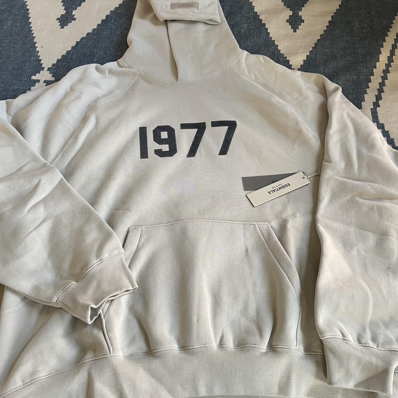 NO PAYPAL super cute authentic essentials hoodie!... - Depop