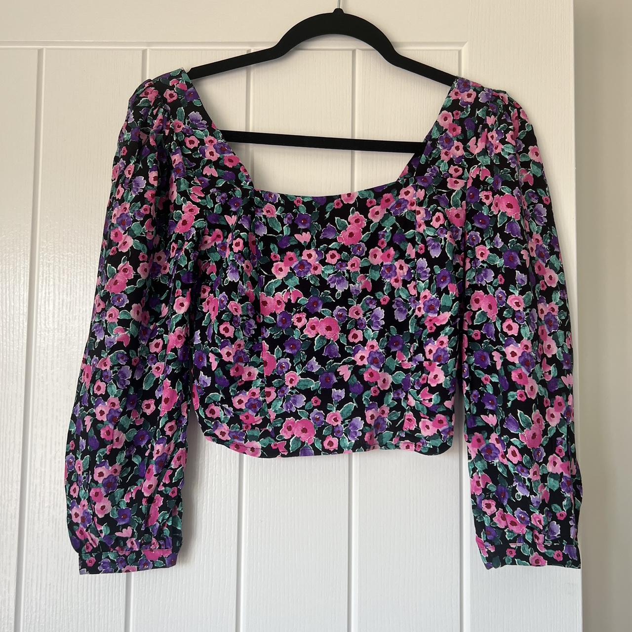 Zara Women's multi Crop-top | Depop