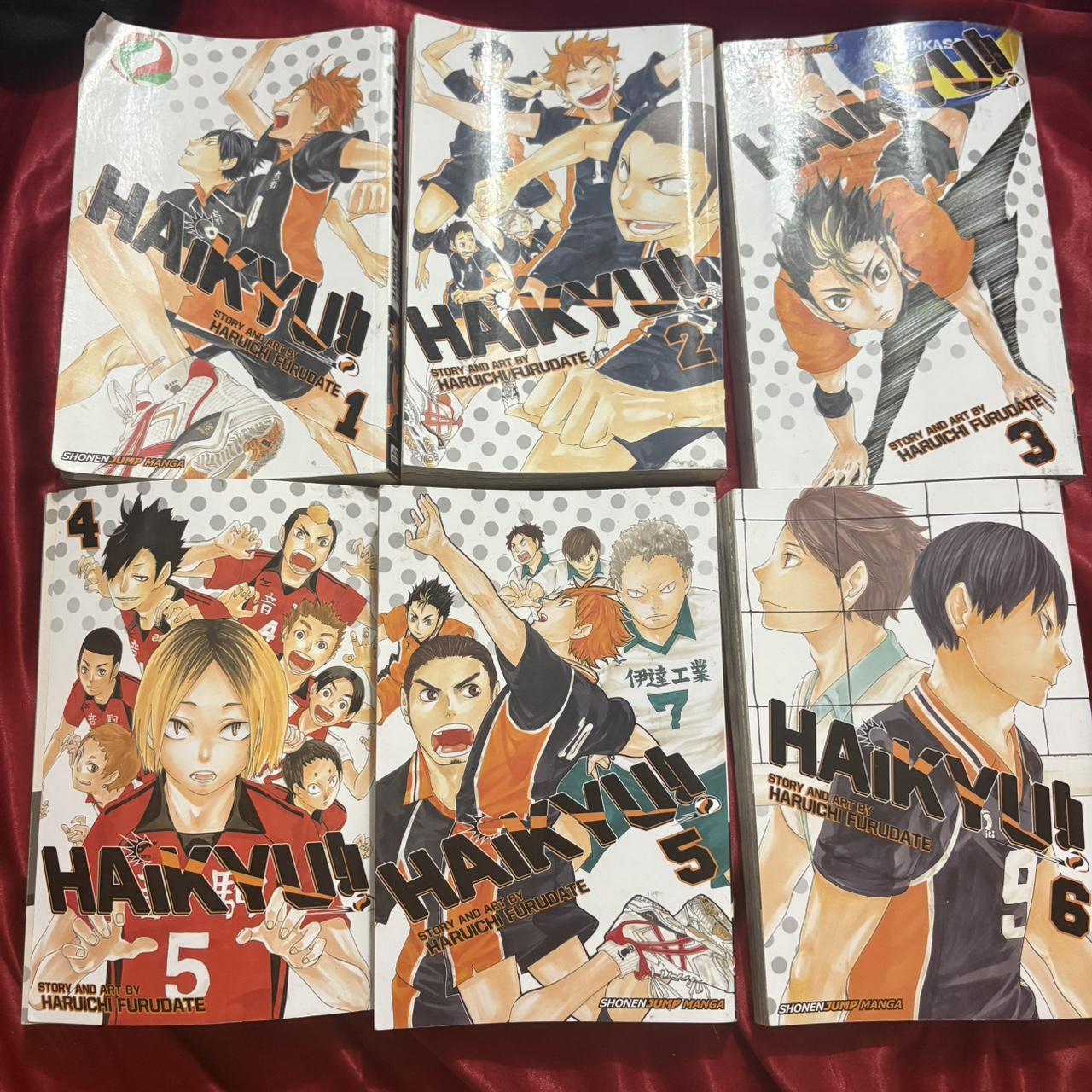 Haikyuu! Manga Volumes 1-6, English vers Bad... | Depop