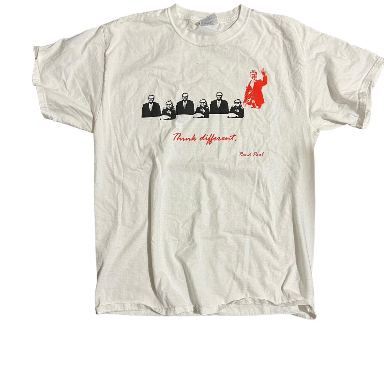 Rand Paul “Think Different” t shirt Size large W... - Depop