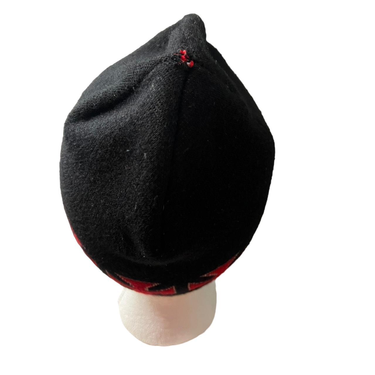 Y2K Iron Cross beanie Fits small, perfect for women... - Depop